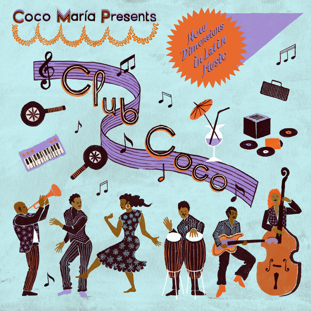 Coco Maria Presents - New Dimensions In Latin Music LP – Dandelion Records
